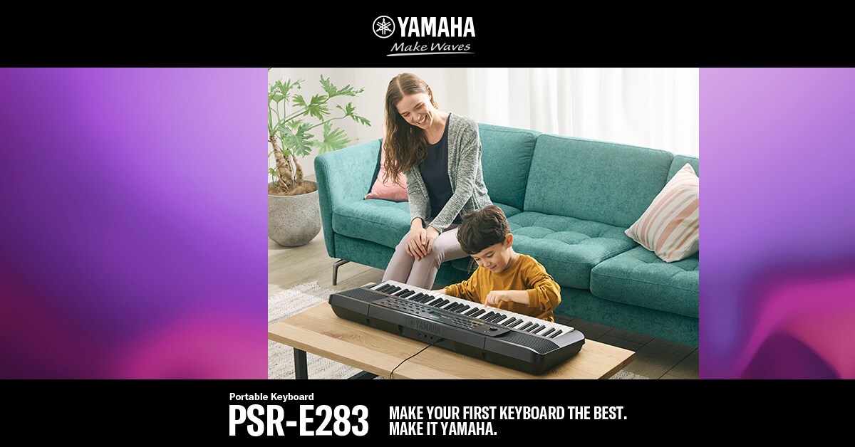 PSR-E283 - Specs - Portable Keyboards - Products - Keyboard Instruments ...