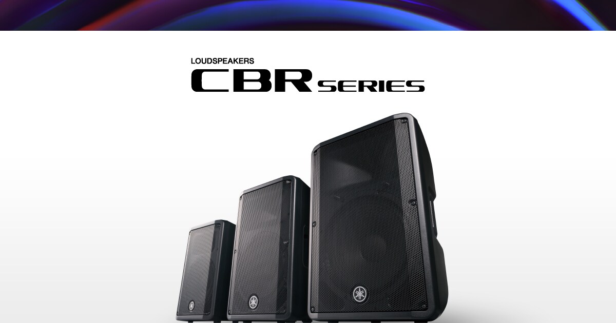 CBR Series - Overview - Speakers - Products - Portable PA - Audio ...